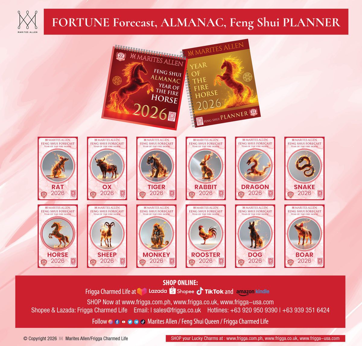 Marites Allen Feng Shui Almanac 2026 – Frigga PH