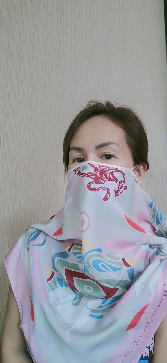 Astrology Face Mask - Tiger, Horse & Dog – Frigga PH